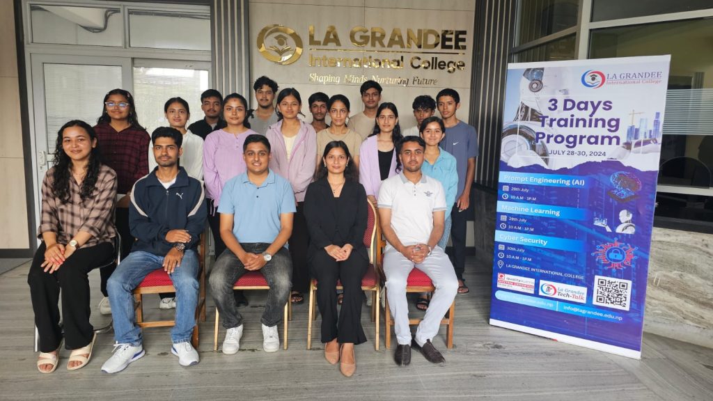 3-Days Training on AI, ML & CS | LA Grandee International College